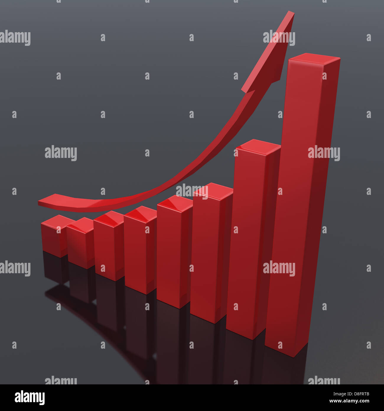 red diagram background Stock Photo - Alamy