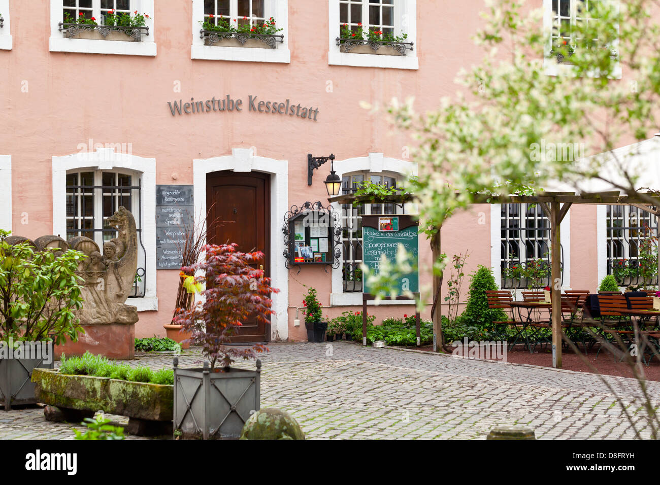 Trier/ Treves: "Kesselstatt" winery and restaurant; Rhineland ...
