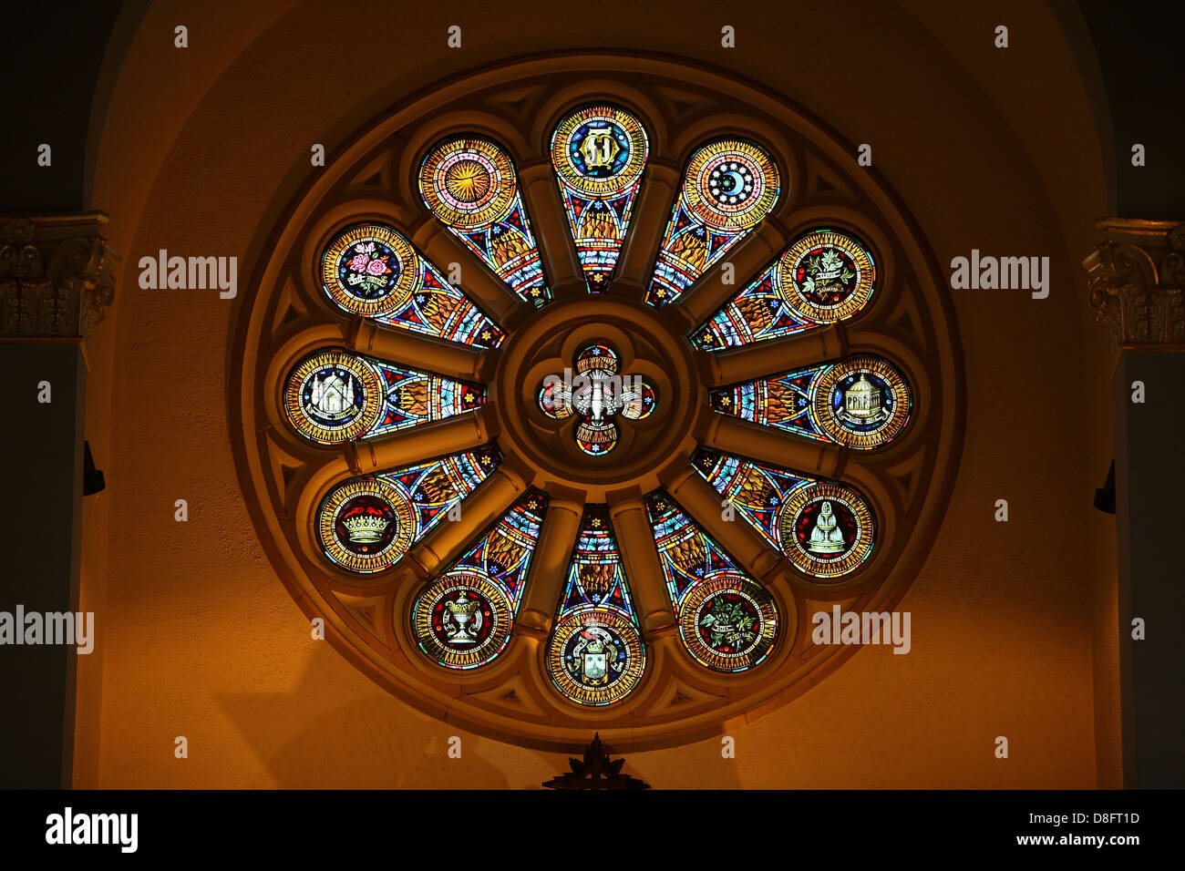 stained glass windows Stock Photo - Alamy