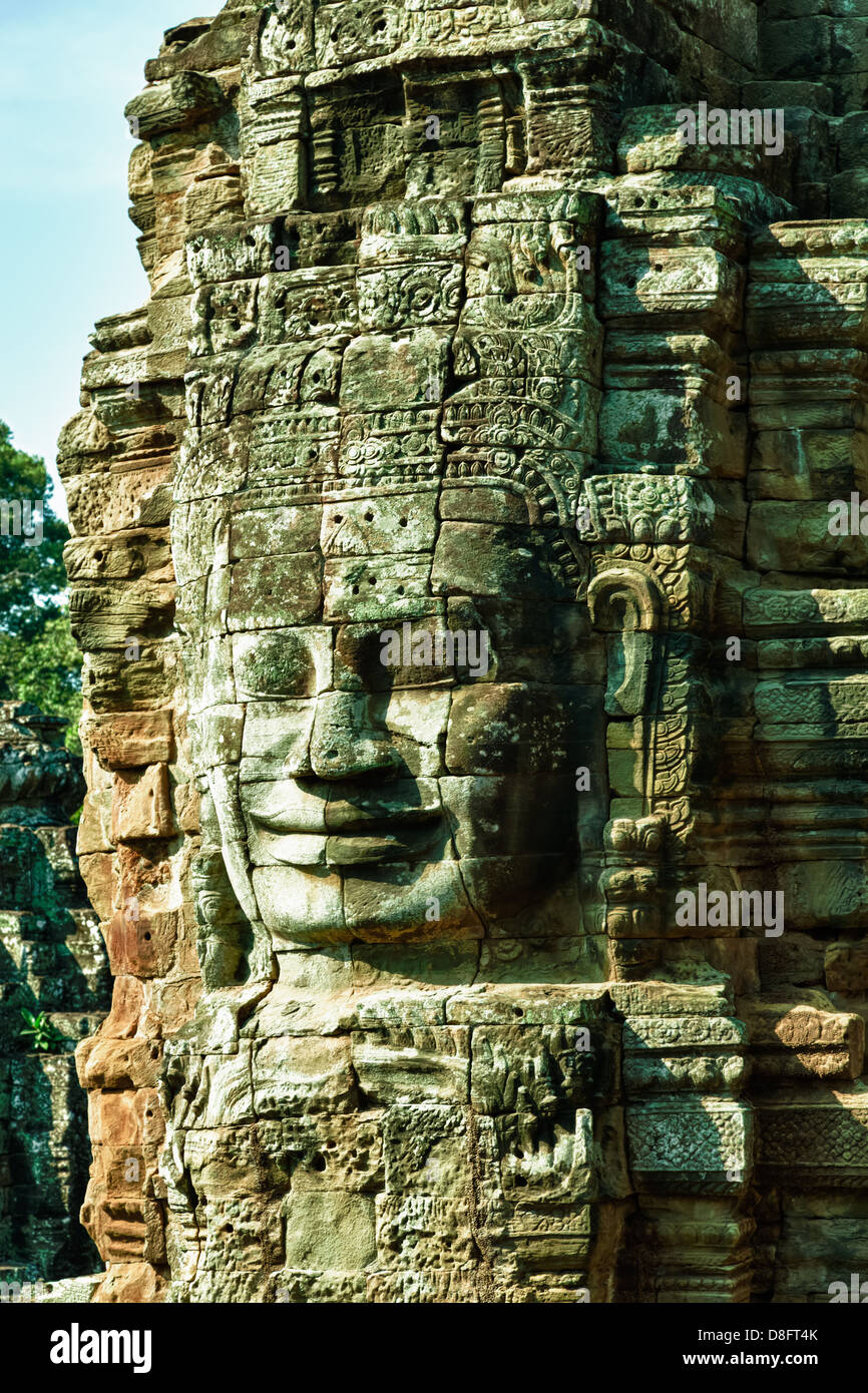 Bayon head hi-res stock photography and images - Alamy