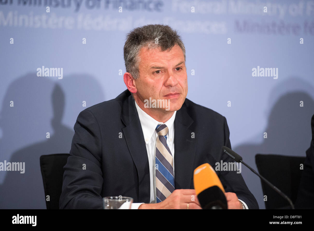 Berlin, Germany. May 28th 2013. Participation of German Secretary of ...