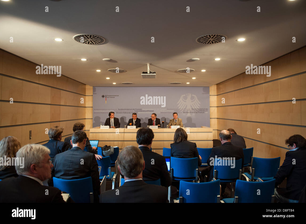 Berlin, Germany. May 28th 2013. Participation of German Secretary of ...