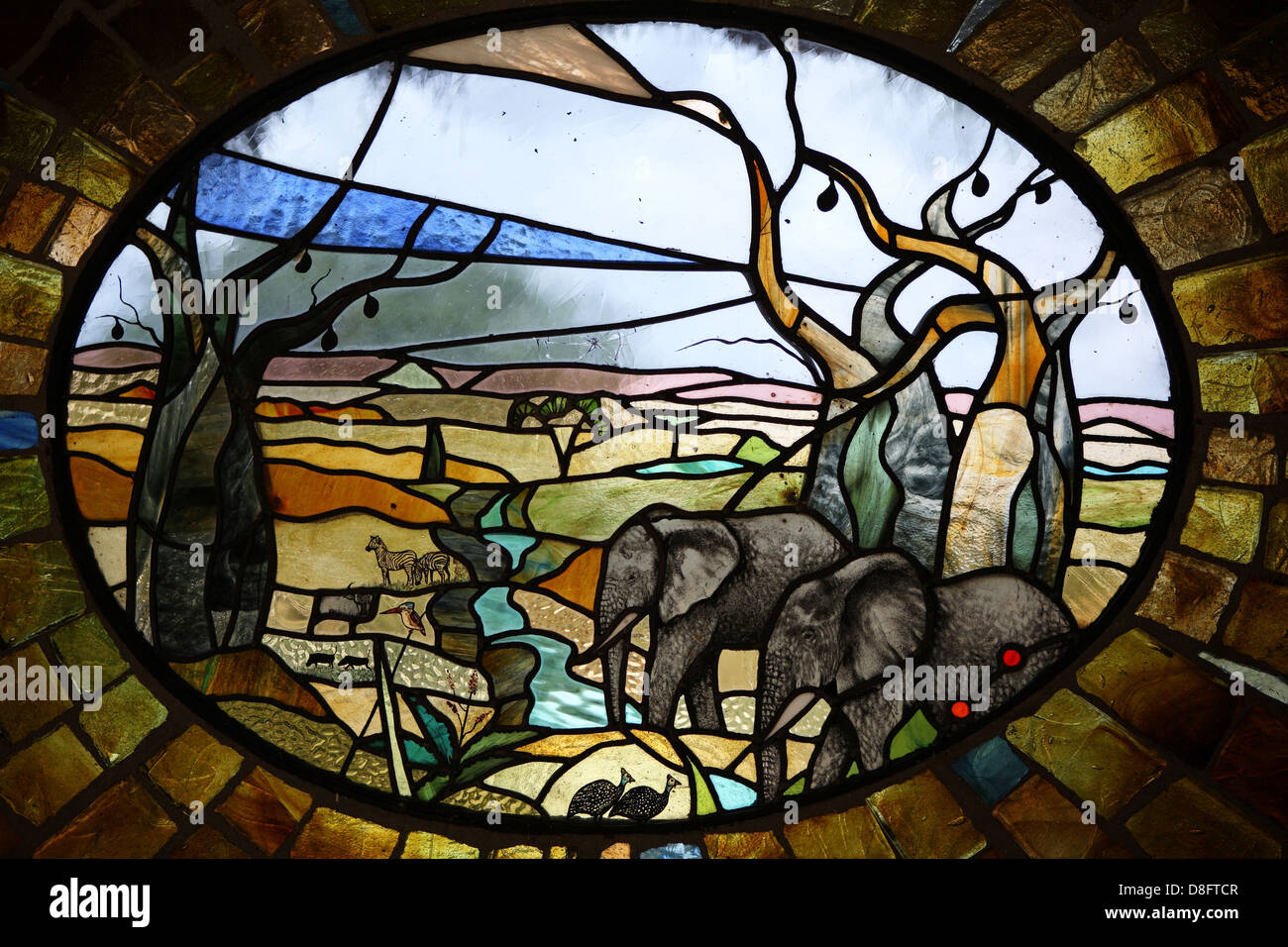 stained glass windows Stock Photo - Alamy