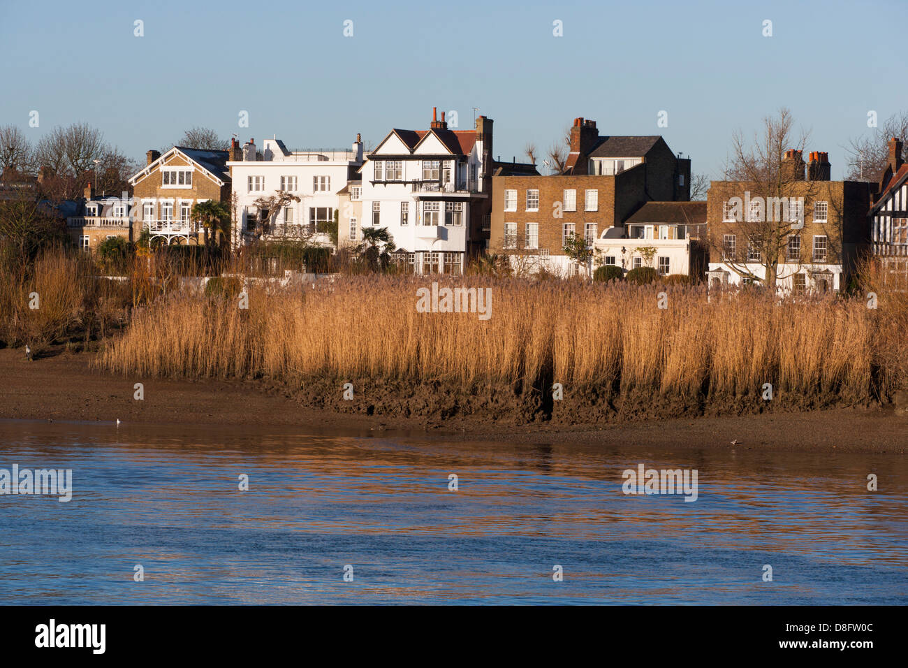 Chiswick Mall Chiswick London England Stock Photo - Alamy