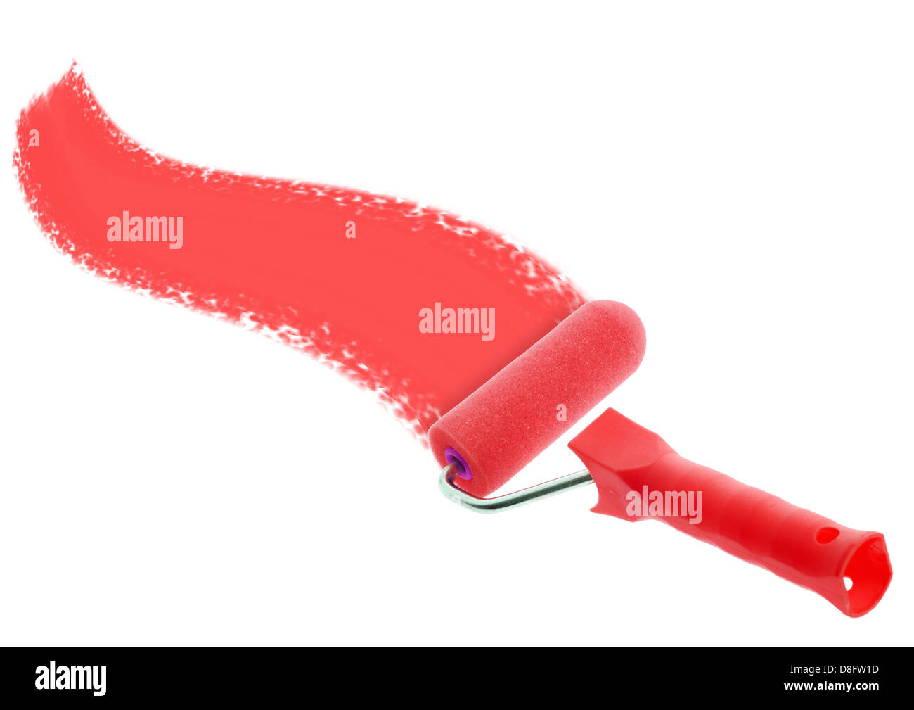 Roll paint brush hi-res stock photography and images - Alamy