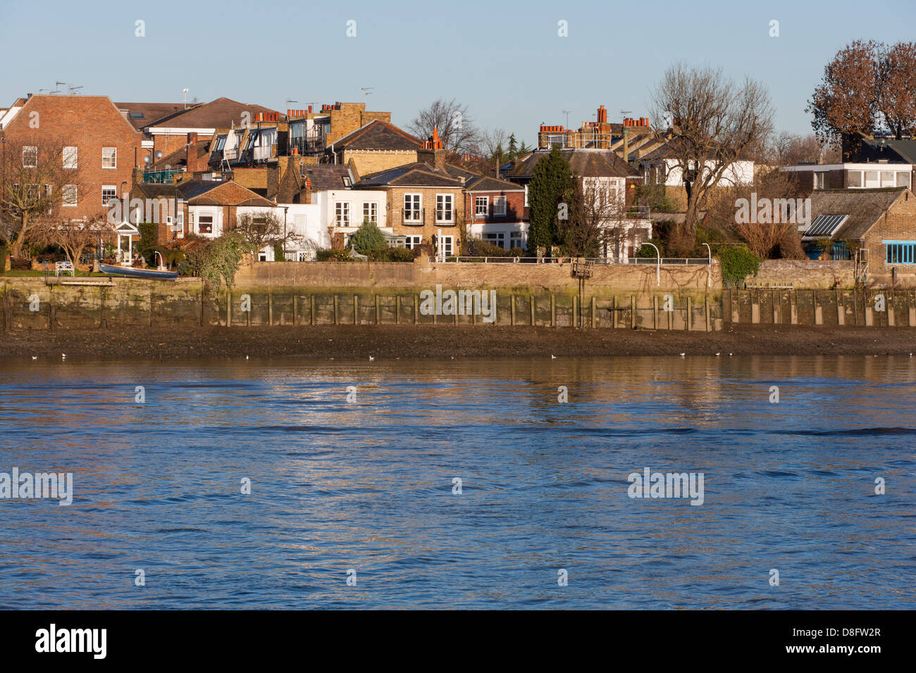 Chiswick Mall Chiswick London England Stock Photo - Alamy