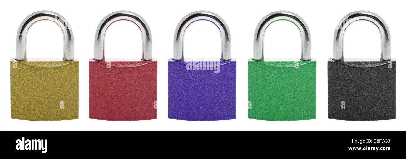 set color lock Stock Photo - Alamy