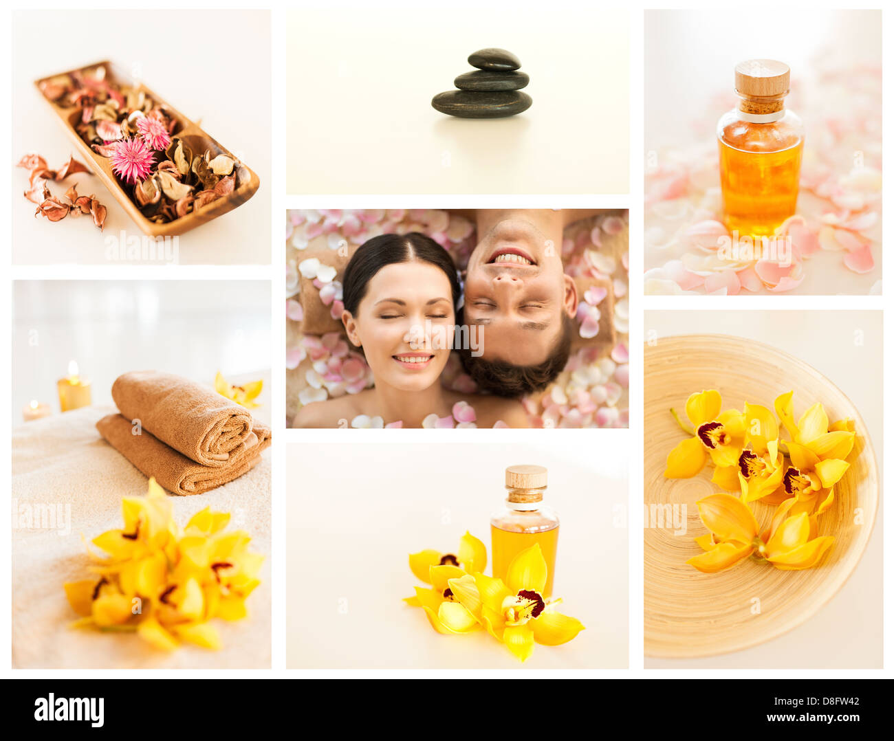 Skincare collage hi-res stock photography and images - Alamy