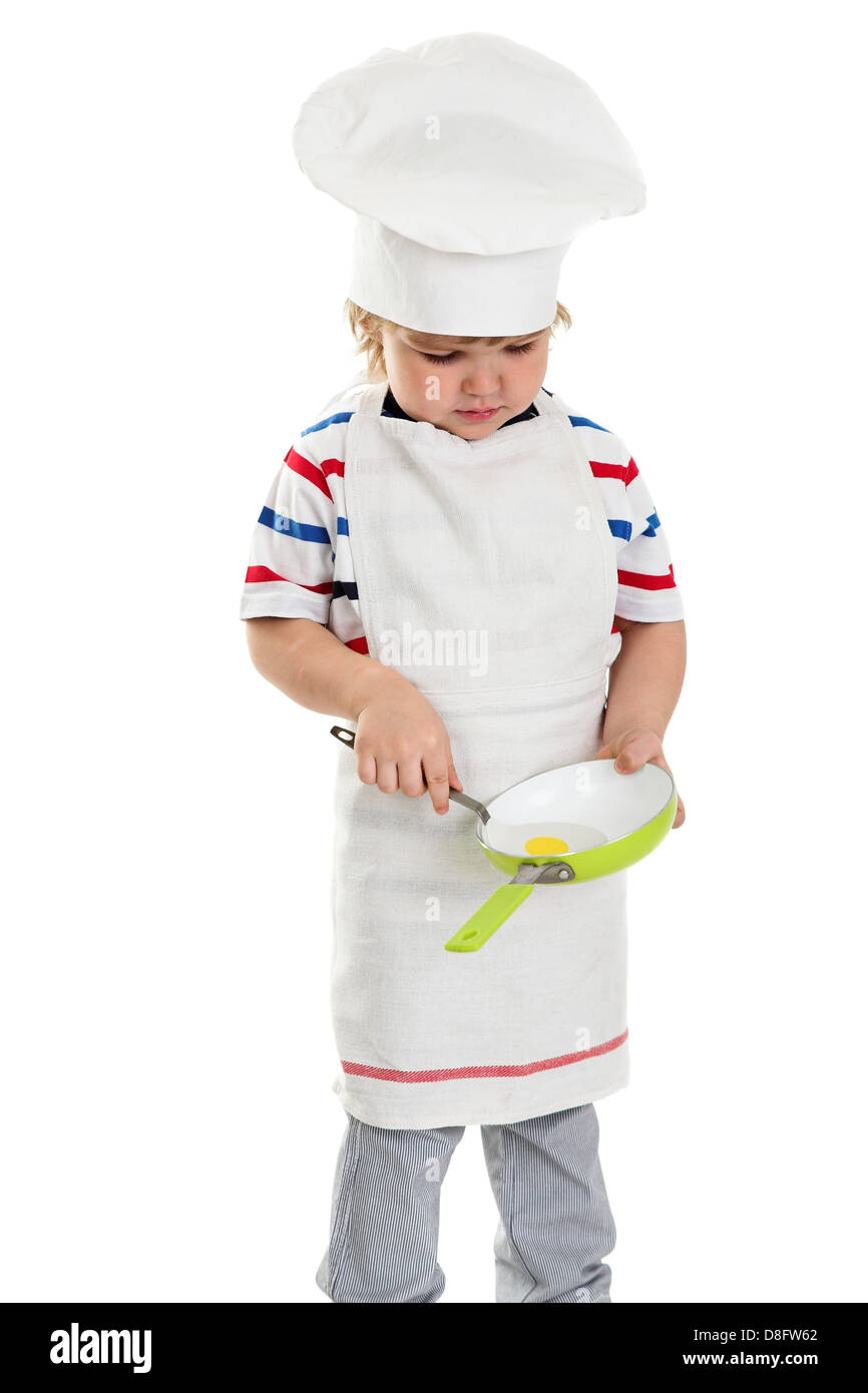 Adorable baby cook pan hi-res stock photography and images - Alamy