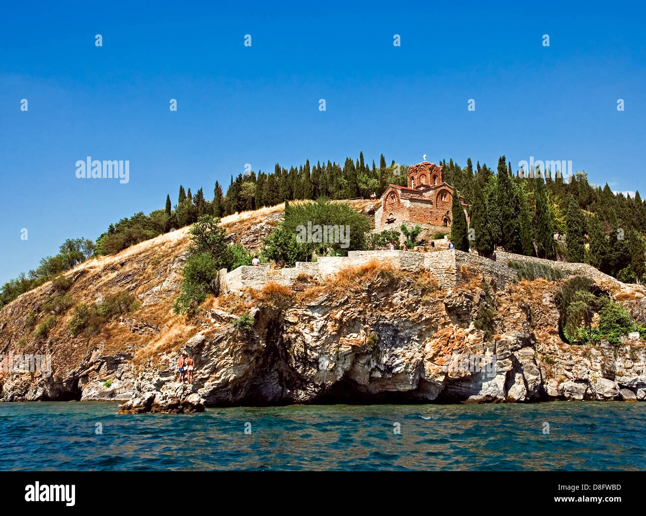 Kaneo church from ohrid hi-res stock photography and images - Alamy