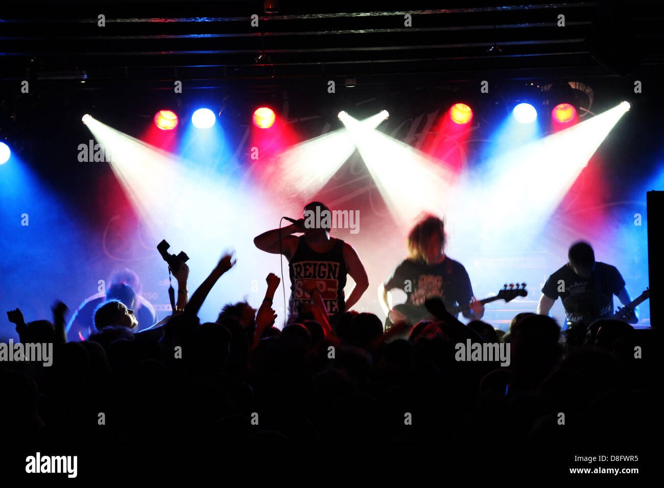 Heavy metal fans rock concert hi-res stock photography and images - Alamy