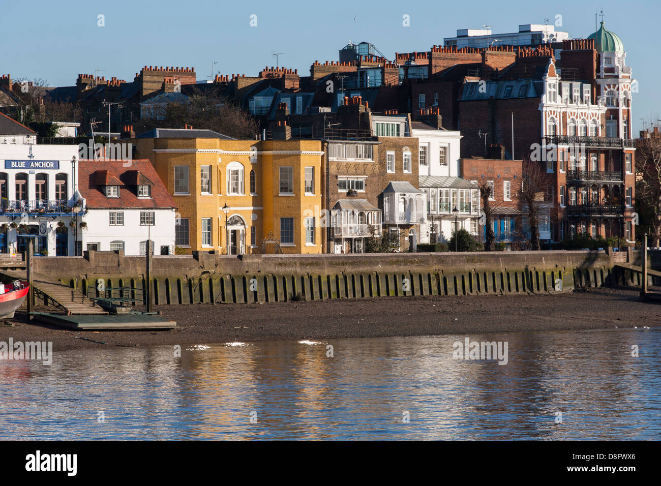 Lower Mall Hammersmith London England Stock Photo - Alamy
