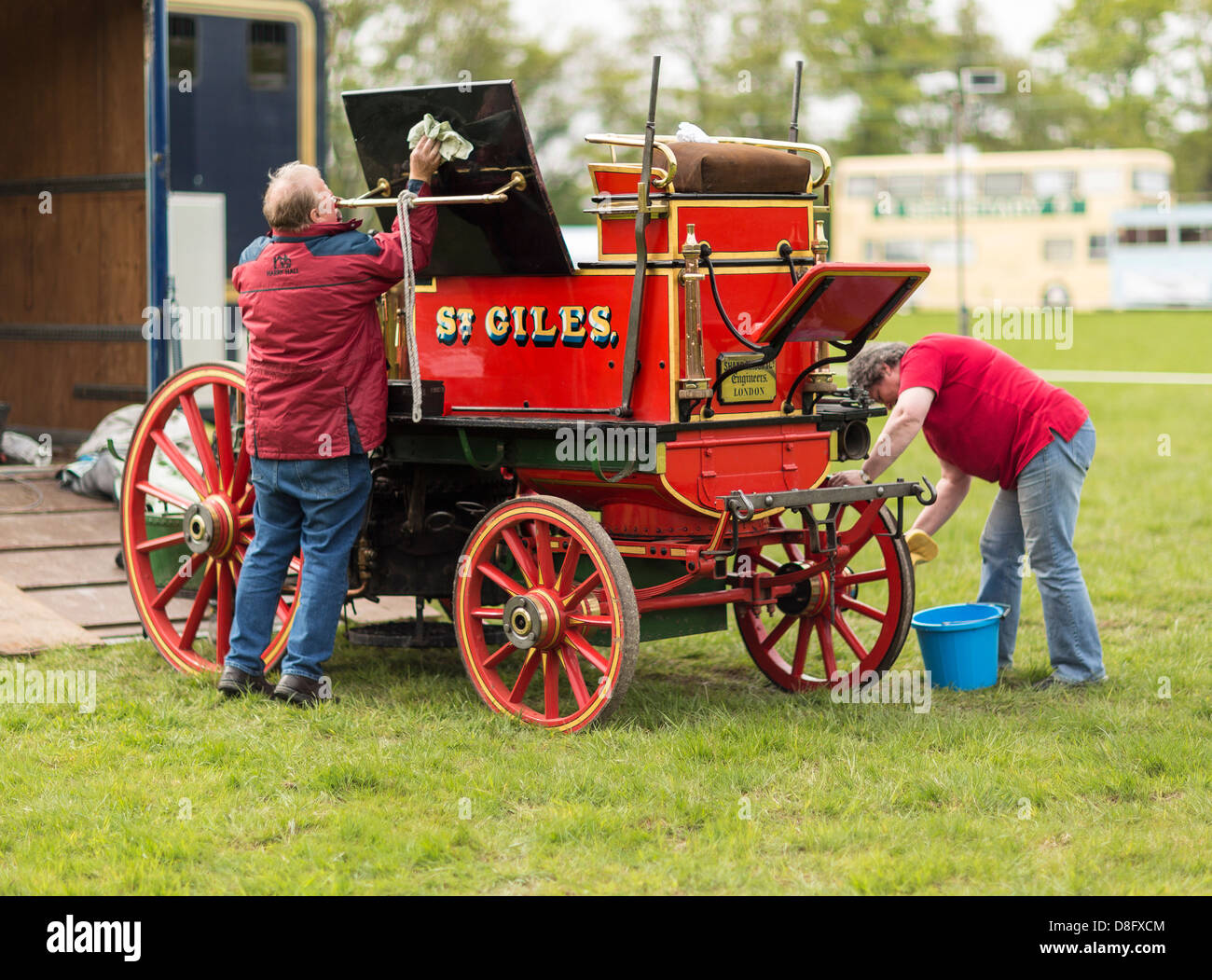 Horse drawn fire engine hi-res stock photography and images - Alamy