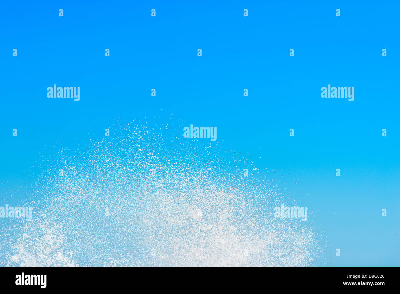 Sea gale producing of water splash Stock Photo - Alamy