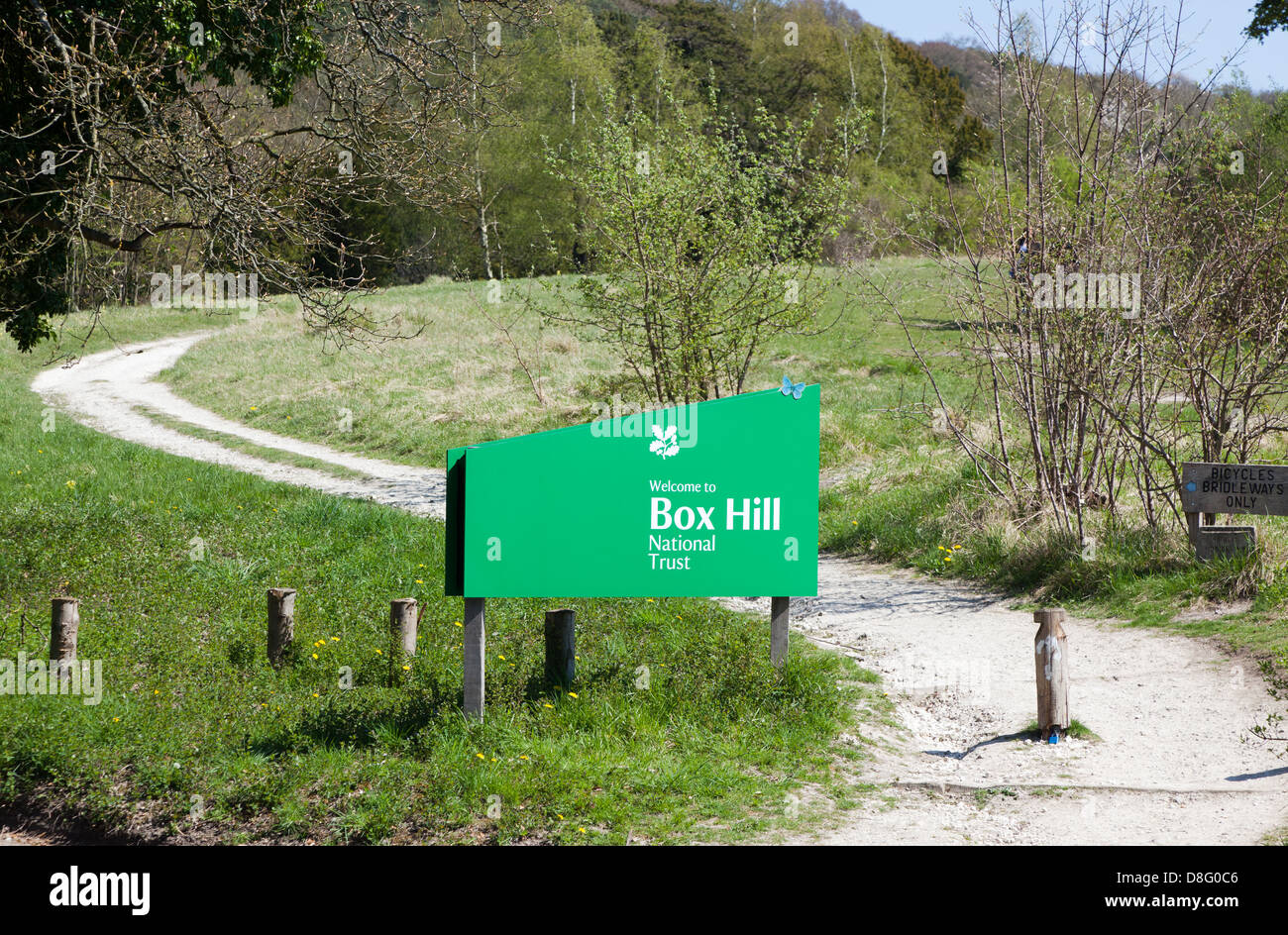 Box hill sign hi-res stock photography and images - Alamy