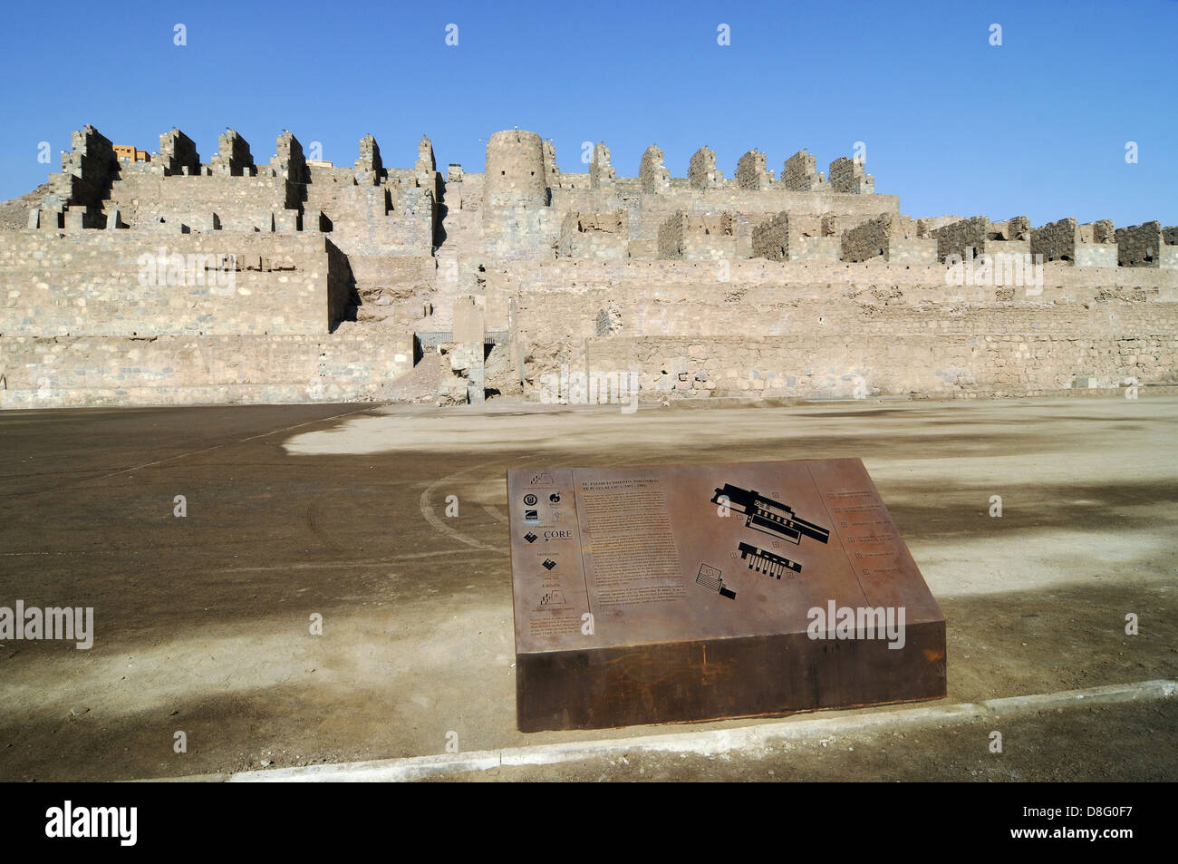 Ruinas de Huanchaca Stock Photo - Alamy