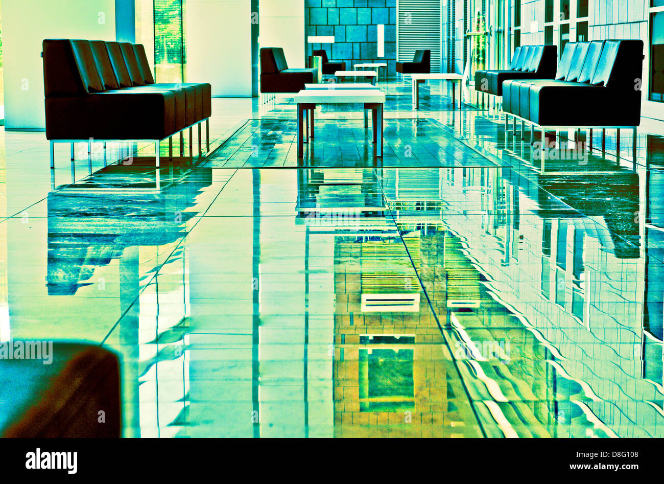 Empty Waiting Room Stock Photo - Alamy