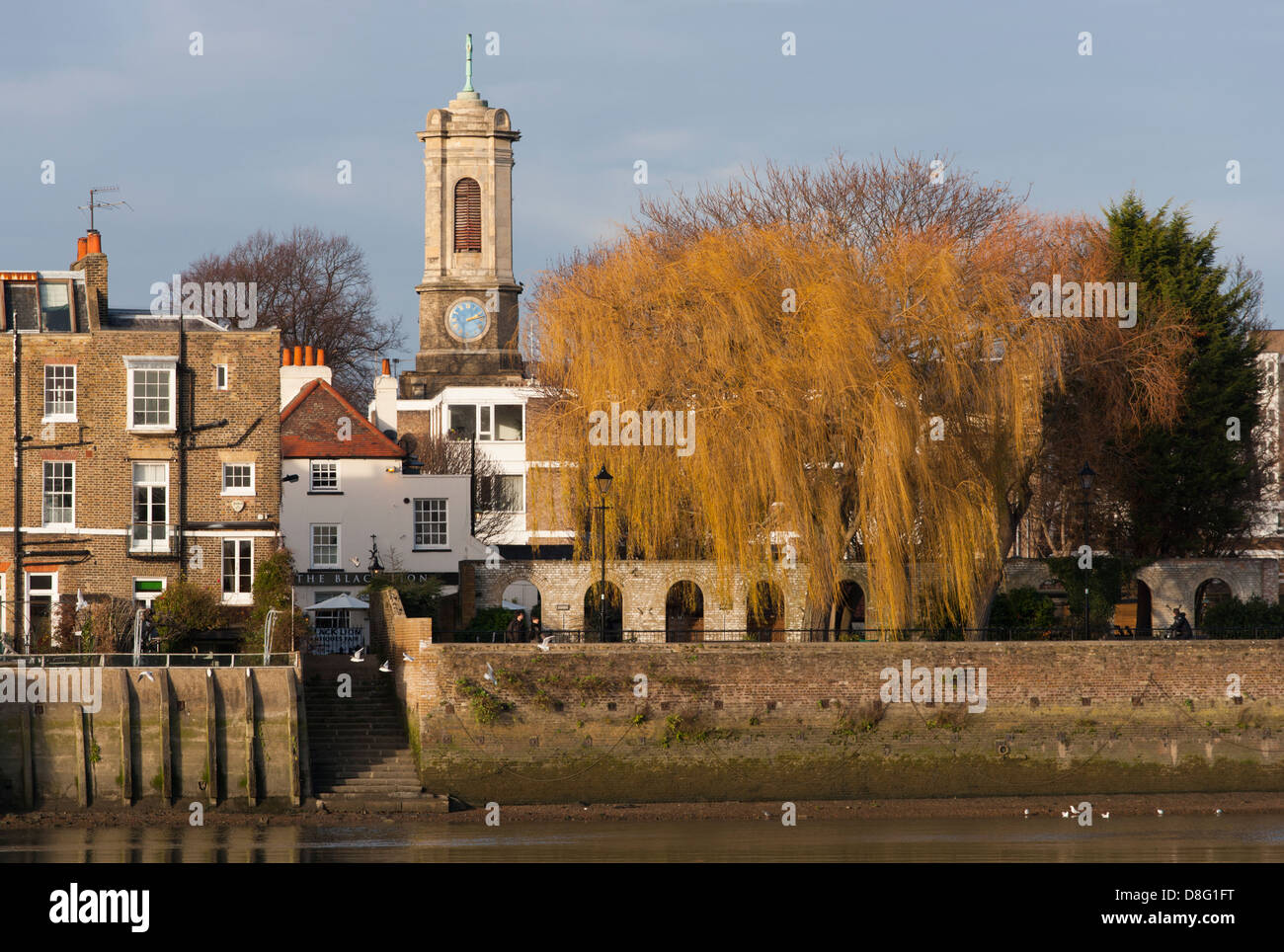 Chiswick Mall Chiswick London England Stock Photo - Alamy