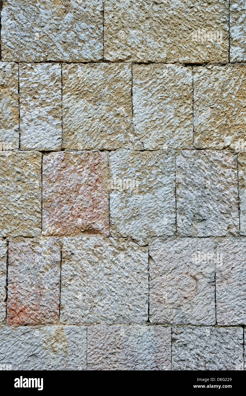 Stone tiles wall Stock Photo - Alamy