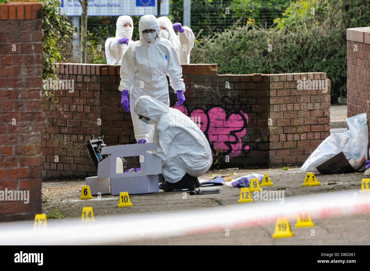 Forensics cones hi-res stock photography and images - Alamy