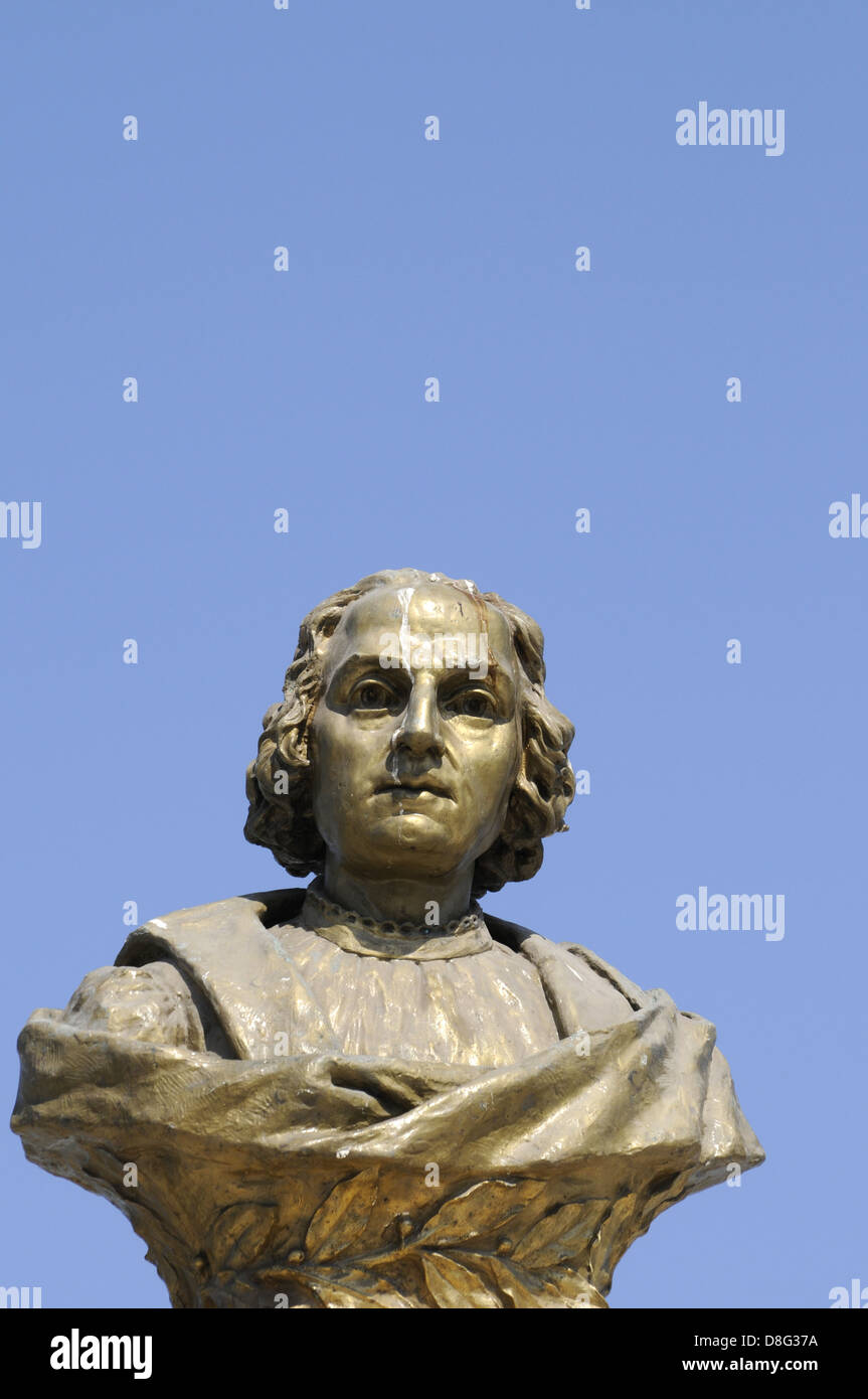 Christopher columbus bust historic hi-res stock photography and images ...