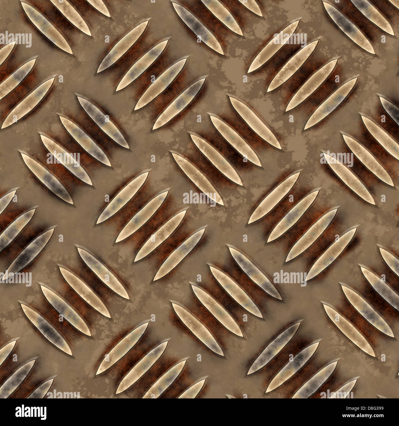 Rust diamond metal Stock Photo - Alamy