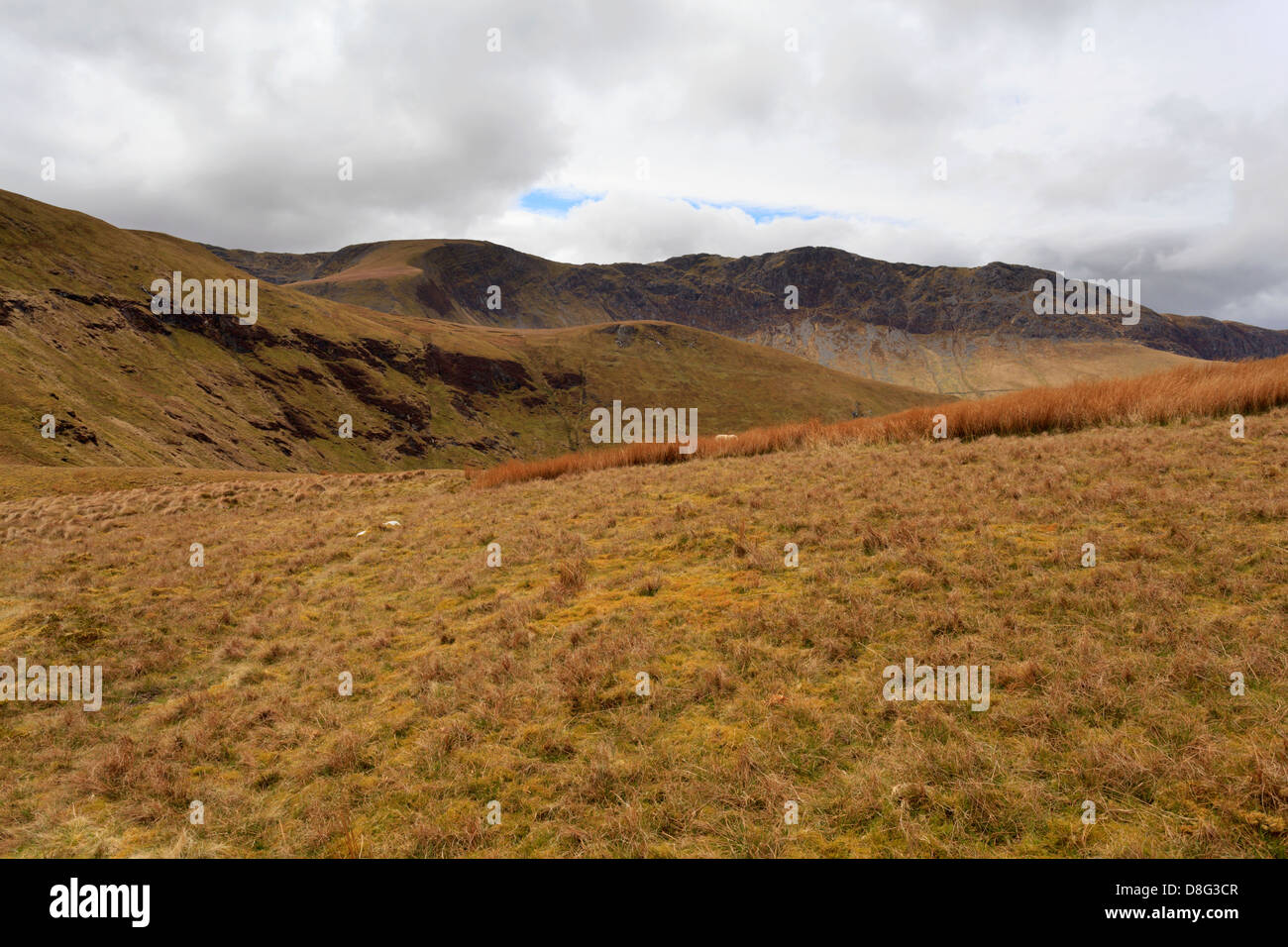 Looking towards Aran Benllyn from above Cwm Ddu Stock Photo - Alamy