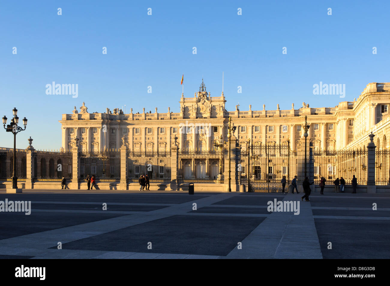 Spanish Royal Palace, Madrid, Spain Stock Photo - Alamy