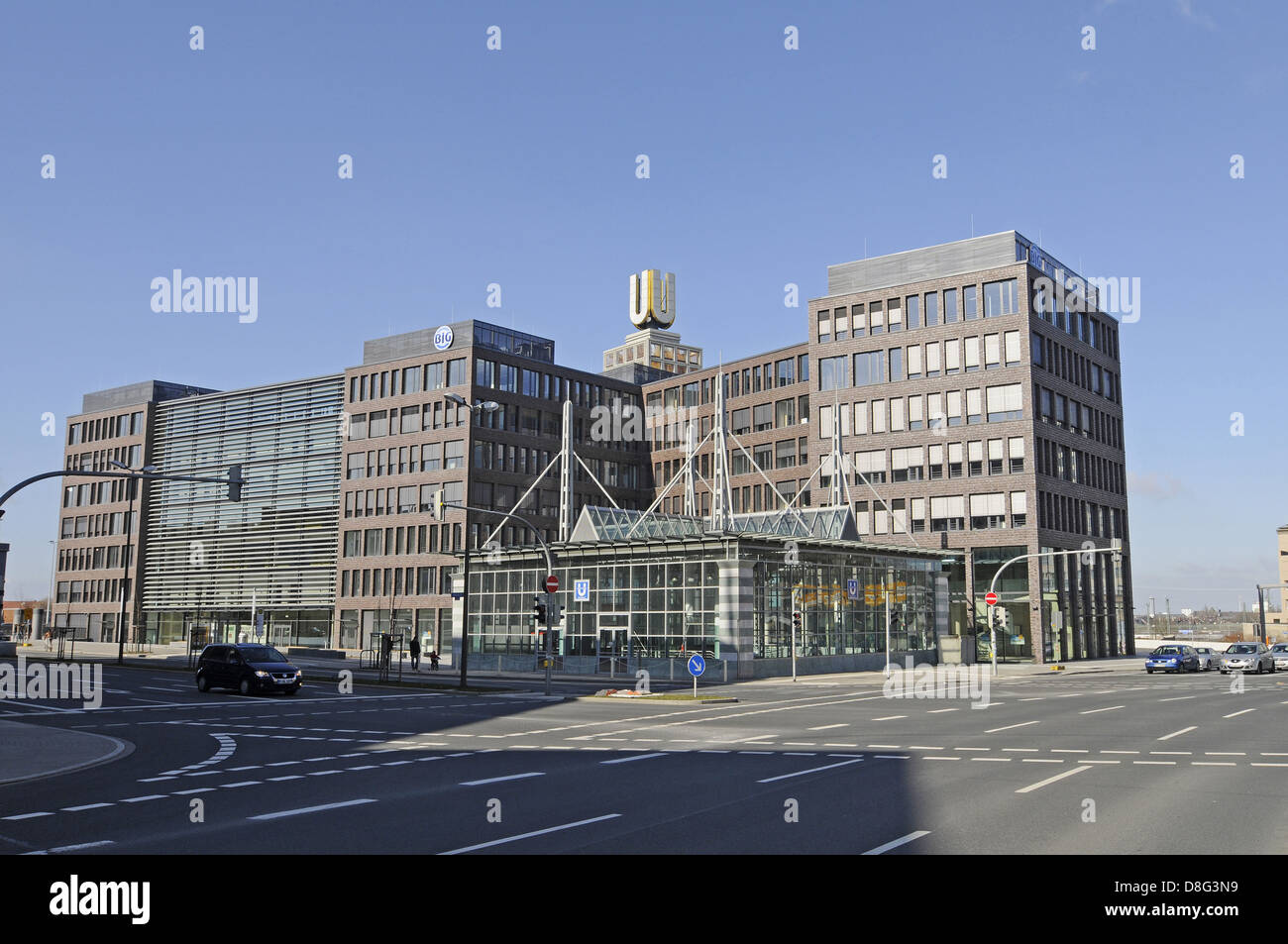 Modern center for services Stock Photo - Alamy
