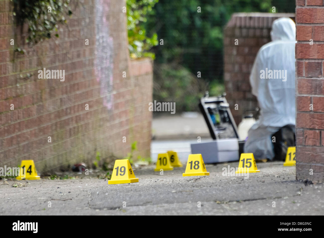 Forensics cone hi-res stock photography and images - Alamy