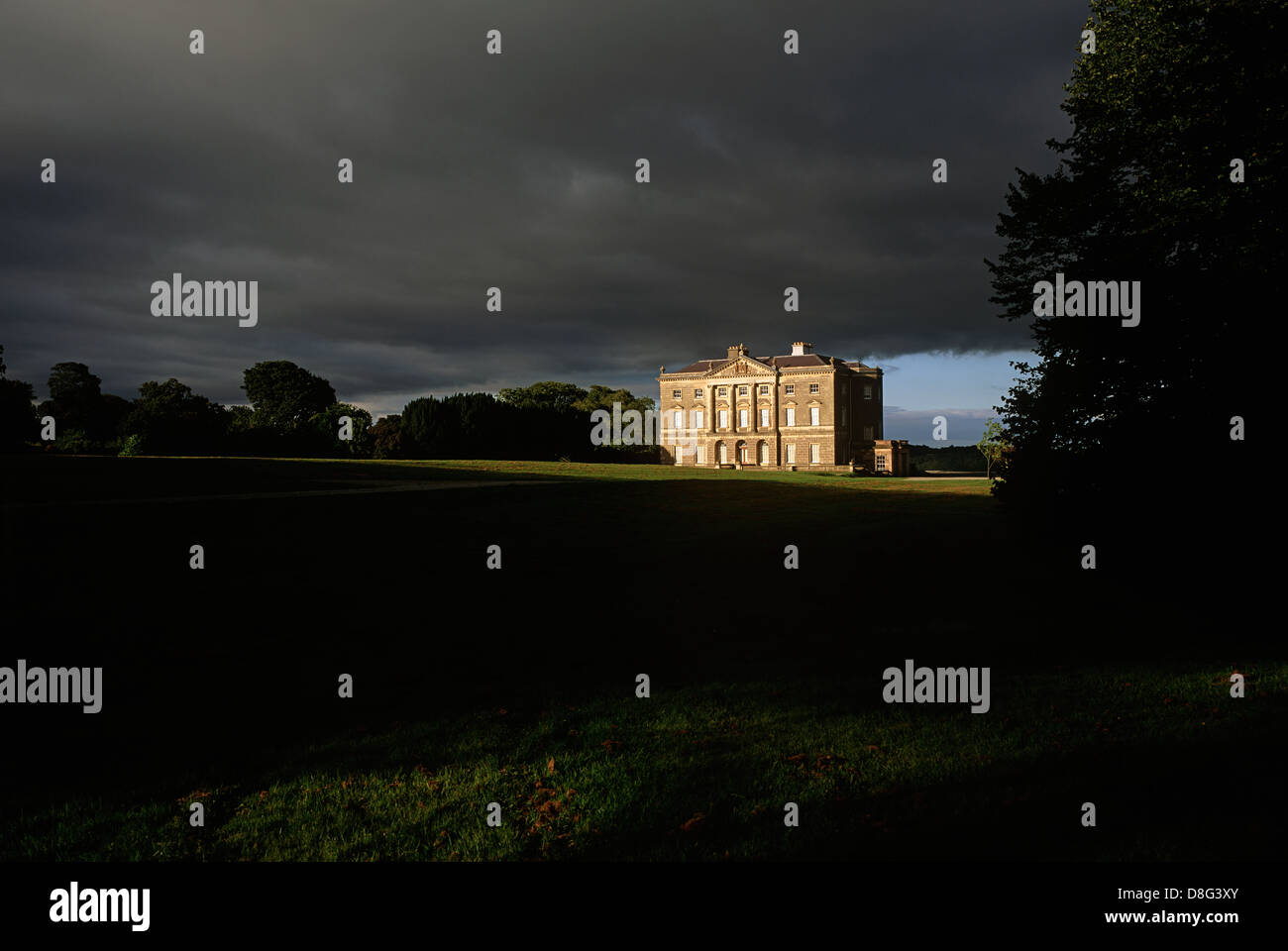 Castle Ward House, 18thC mansion, Co Down, Northern Ireland Stock Photo ...