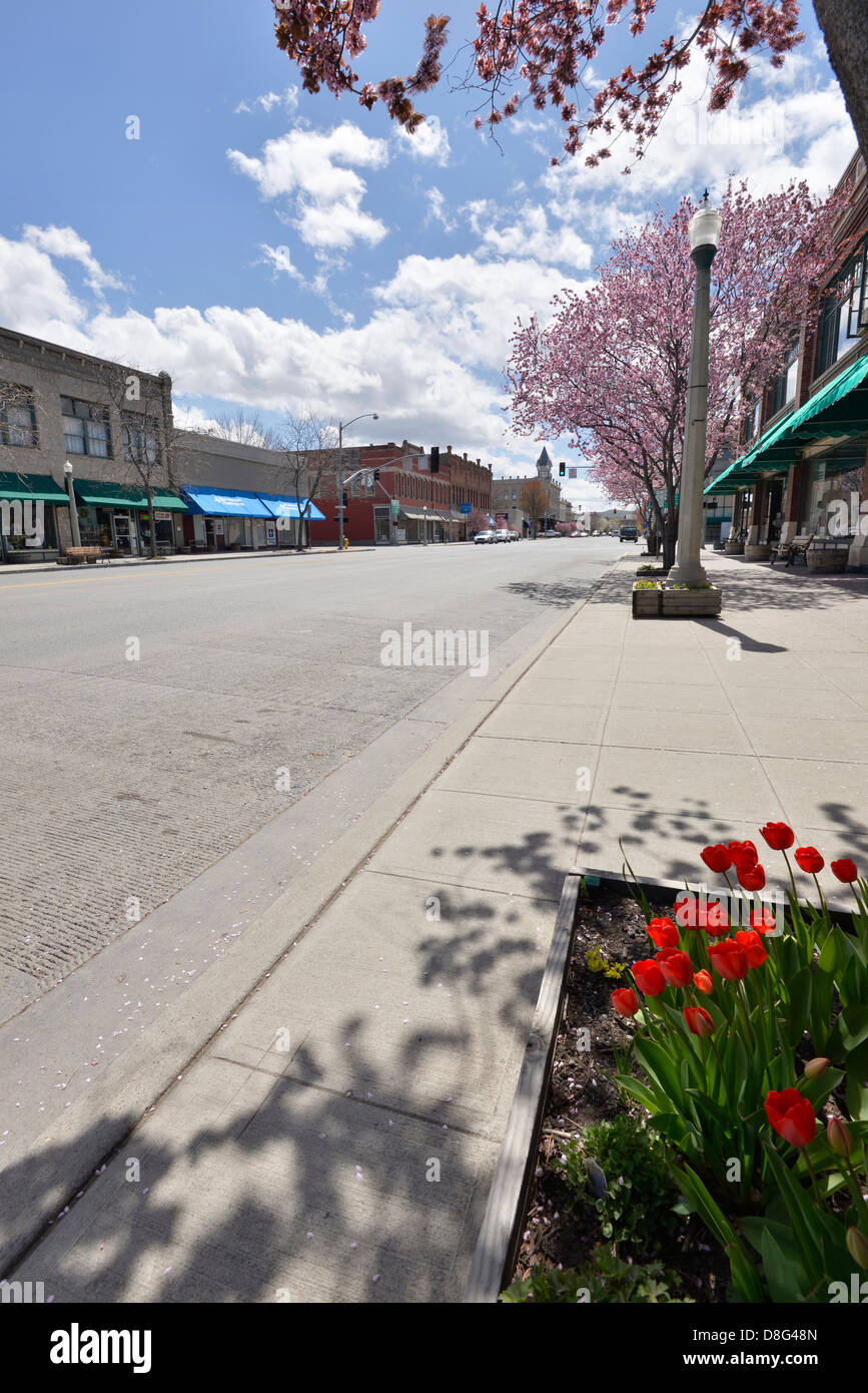 Downtown Baker City, Oregon Stock Photo - Alamy