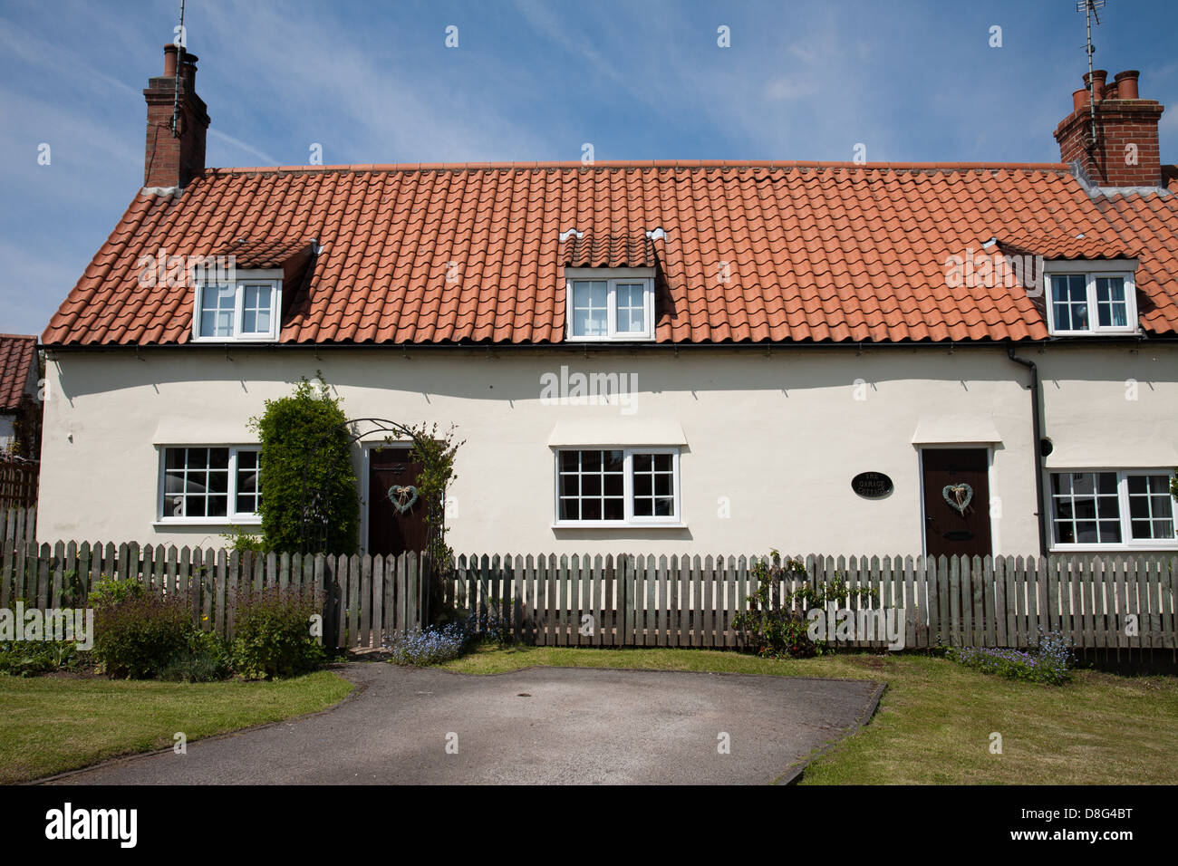 House in the village of Wellow Stock Photo - Alamy