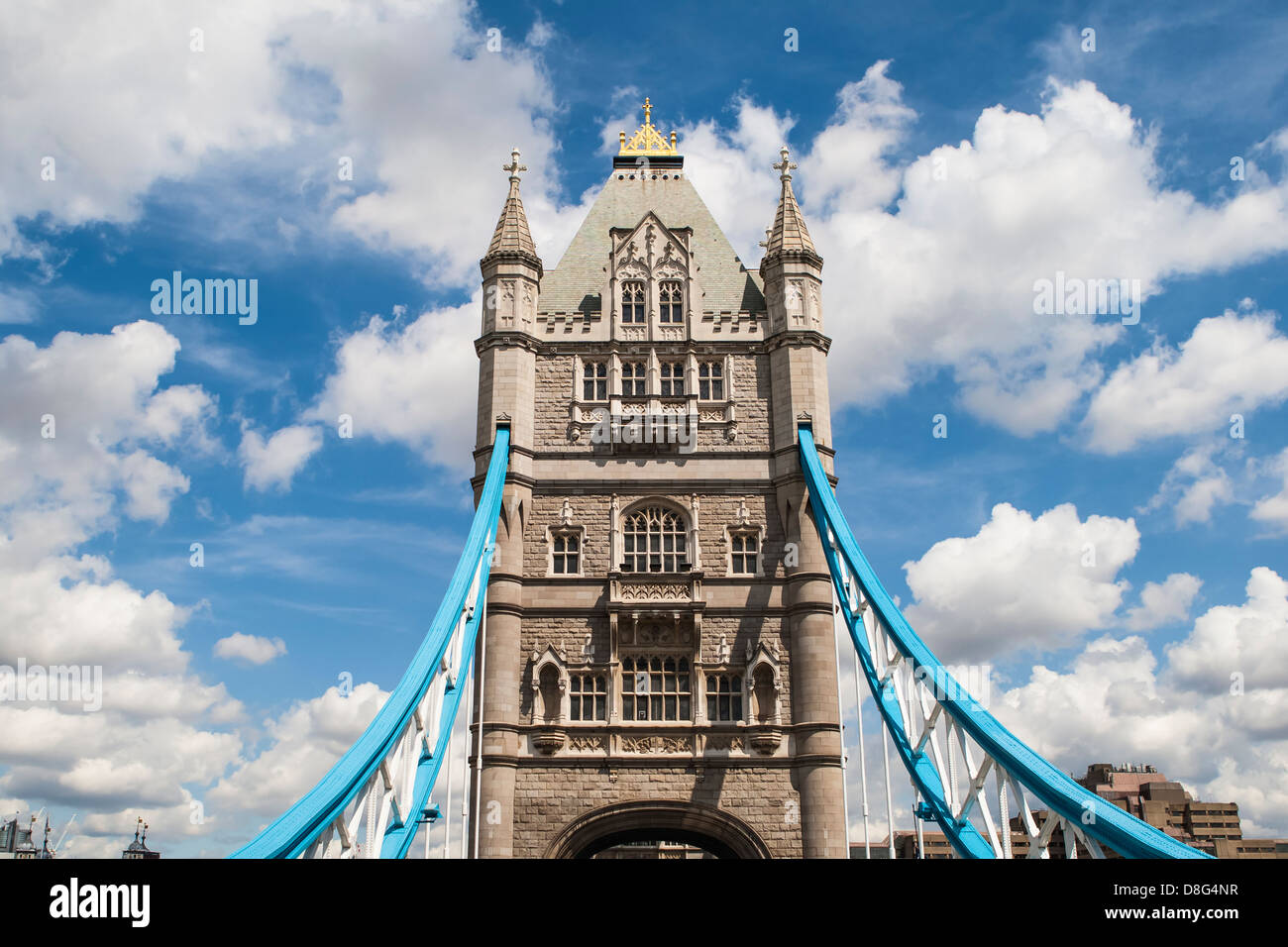Crossing Tower Bridge in London Stock Photo - Alamy