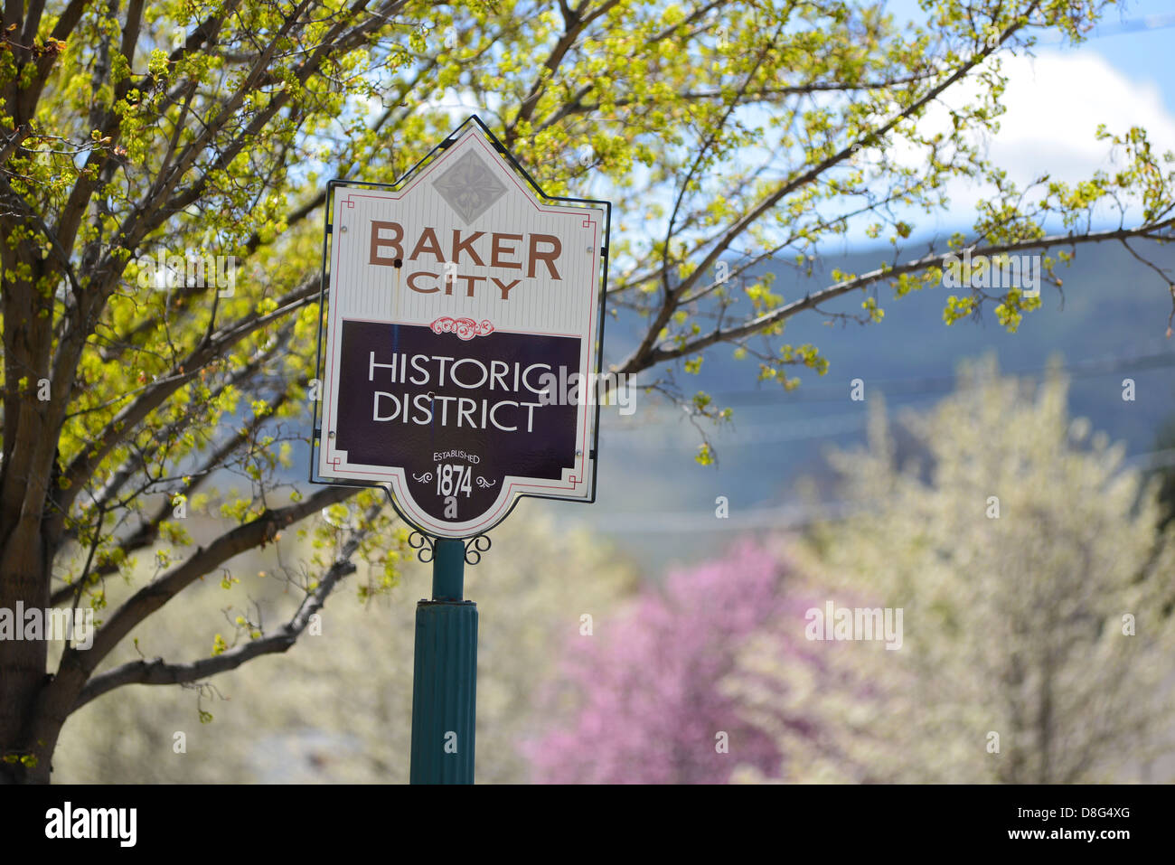 Historic district sign hi-res stock photography and images - Alamy