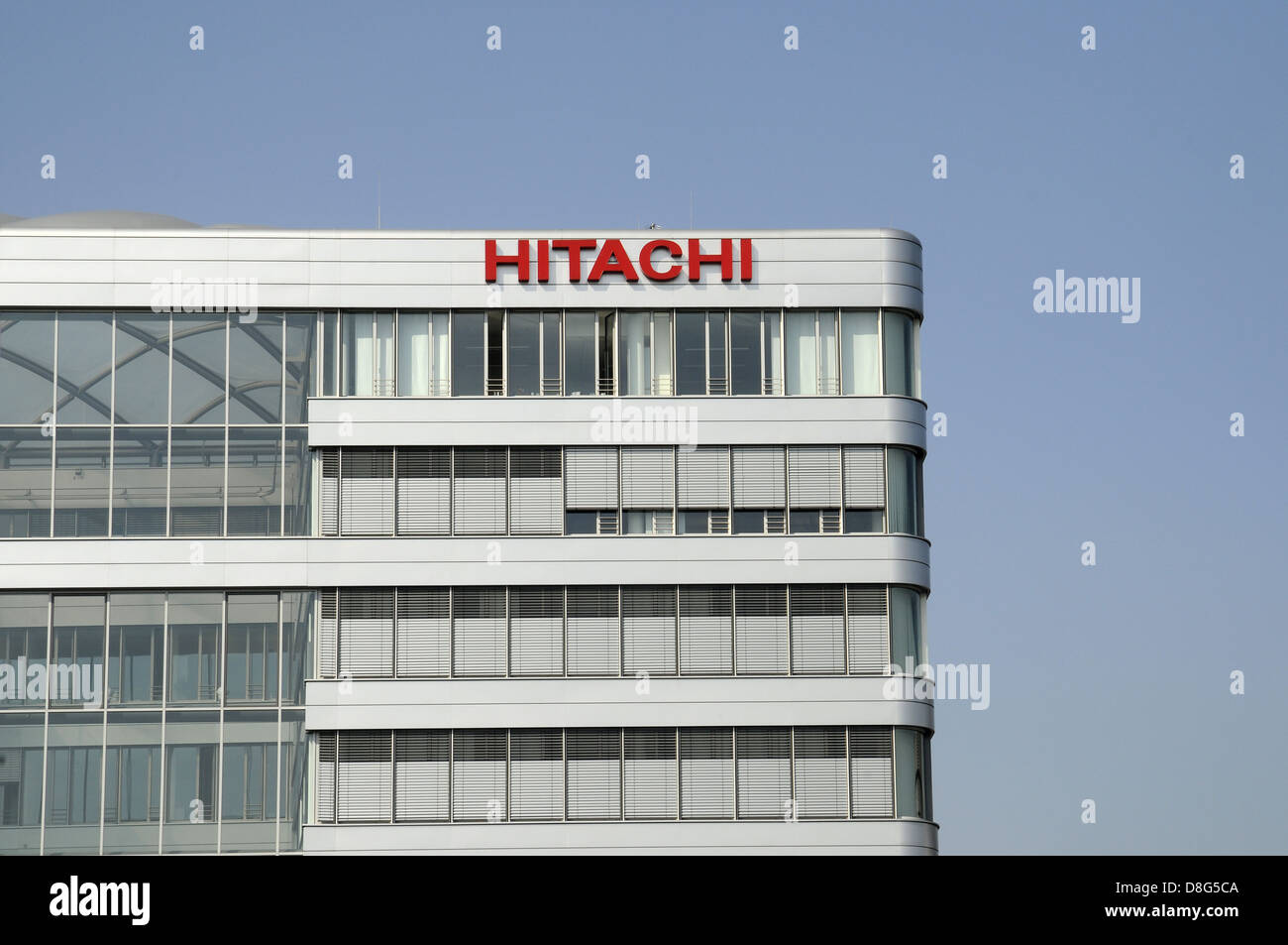 Hitachi logo hi-res stock photography and images - Alamy