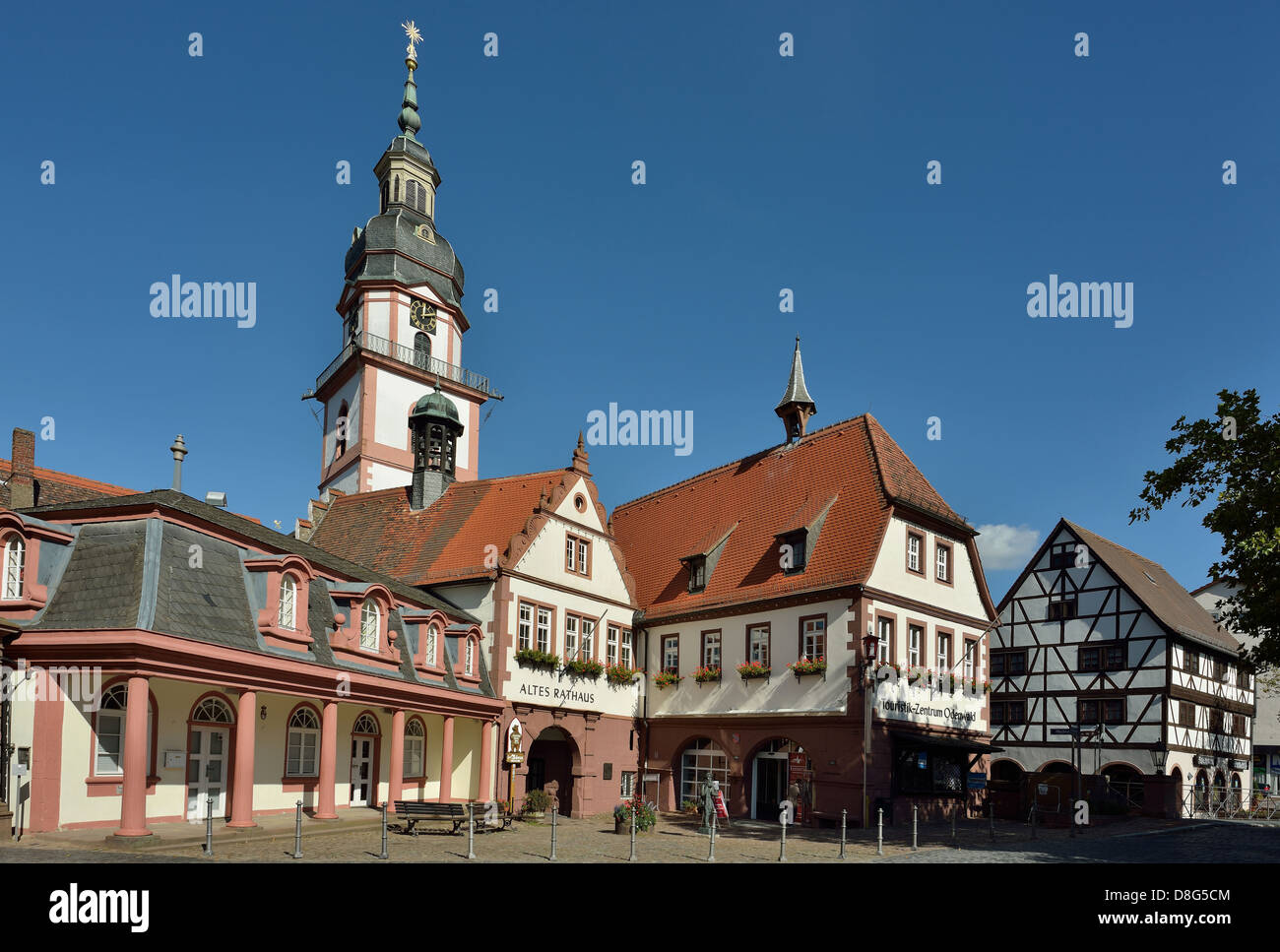 Erbach market place Stock Photo - Alamy