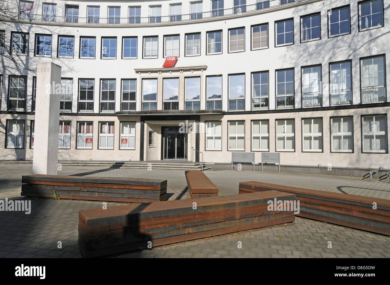 Confederation of German Trade Unions Stock Photo - Alamy