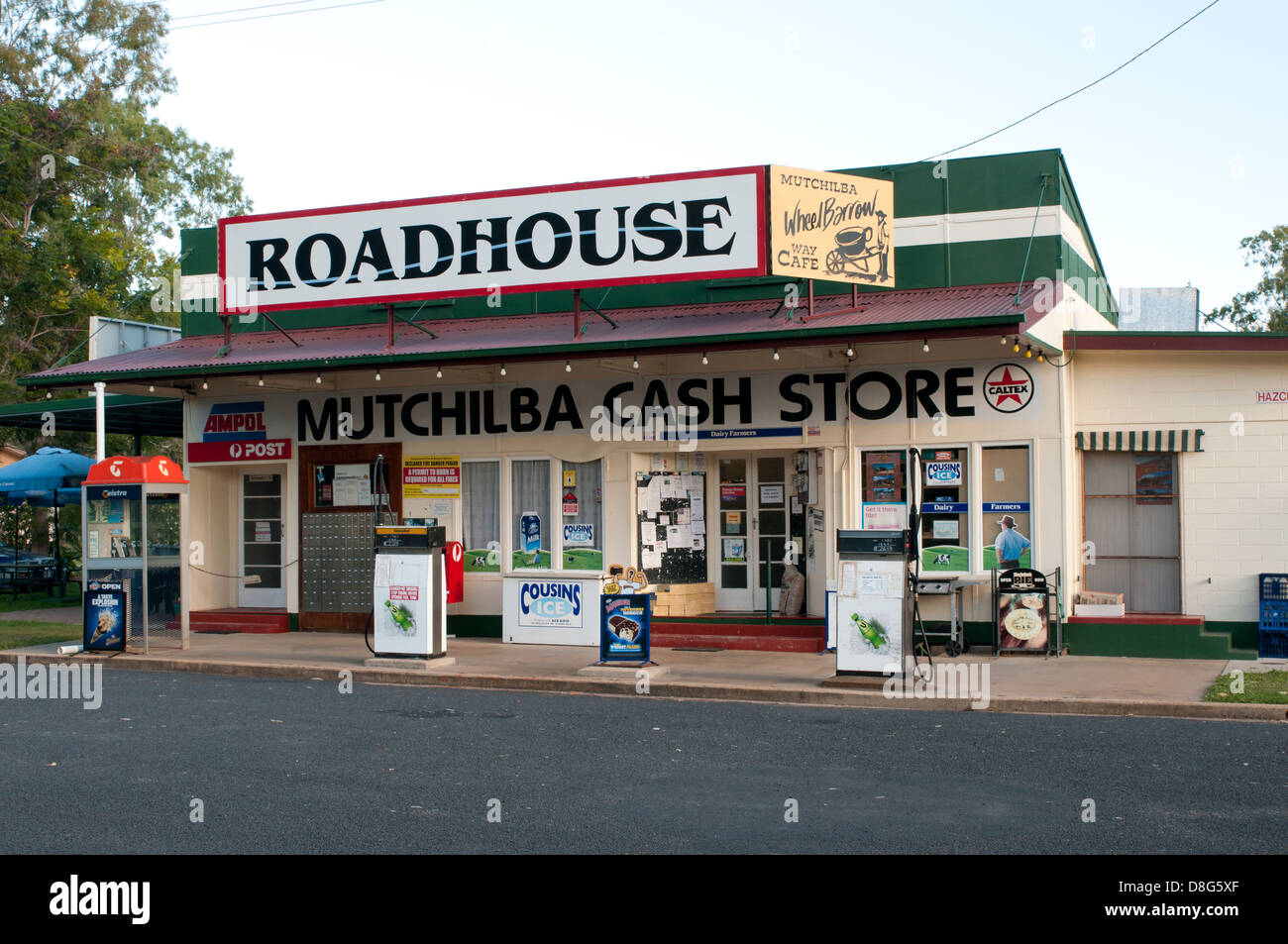 Roadhouse scenery in Mutchilba, North Queensland, Australia Stock Photo ...