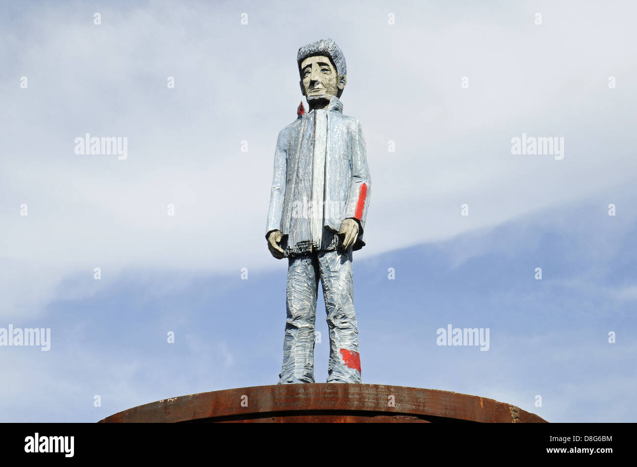 sculpture of a standing man Stock Photo - Alamy