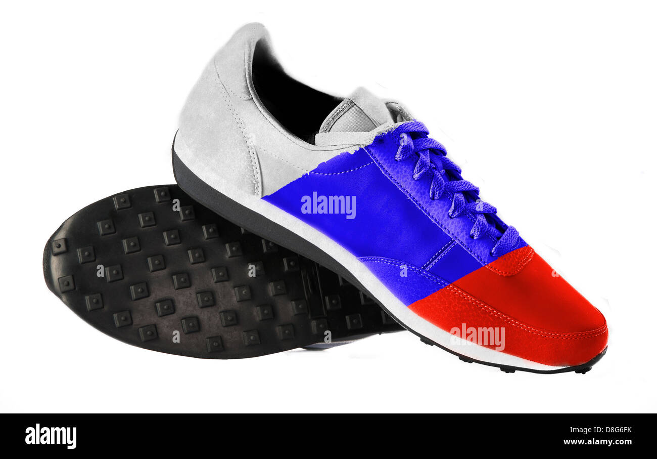 The Russian flag Stock Photo - Alamy