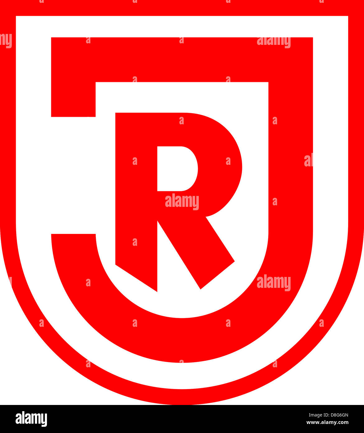 Logo of German football team SSV Jahn Regensburg Stock Photo - Alamy