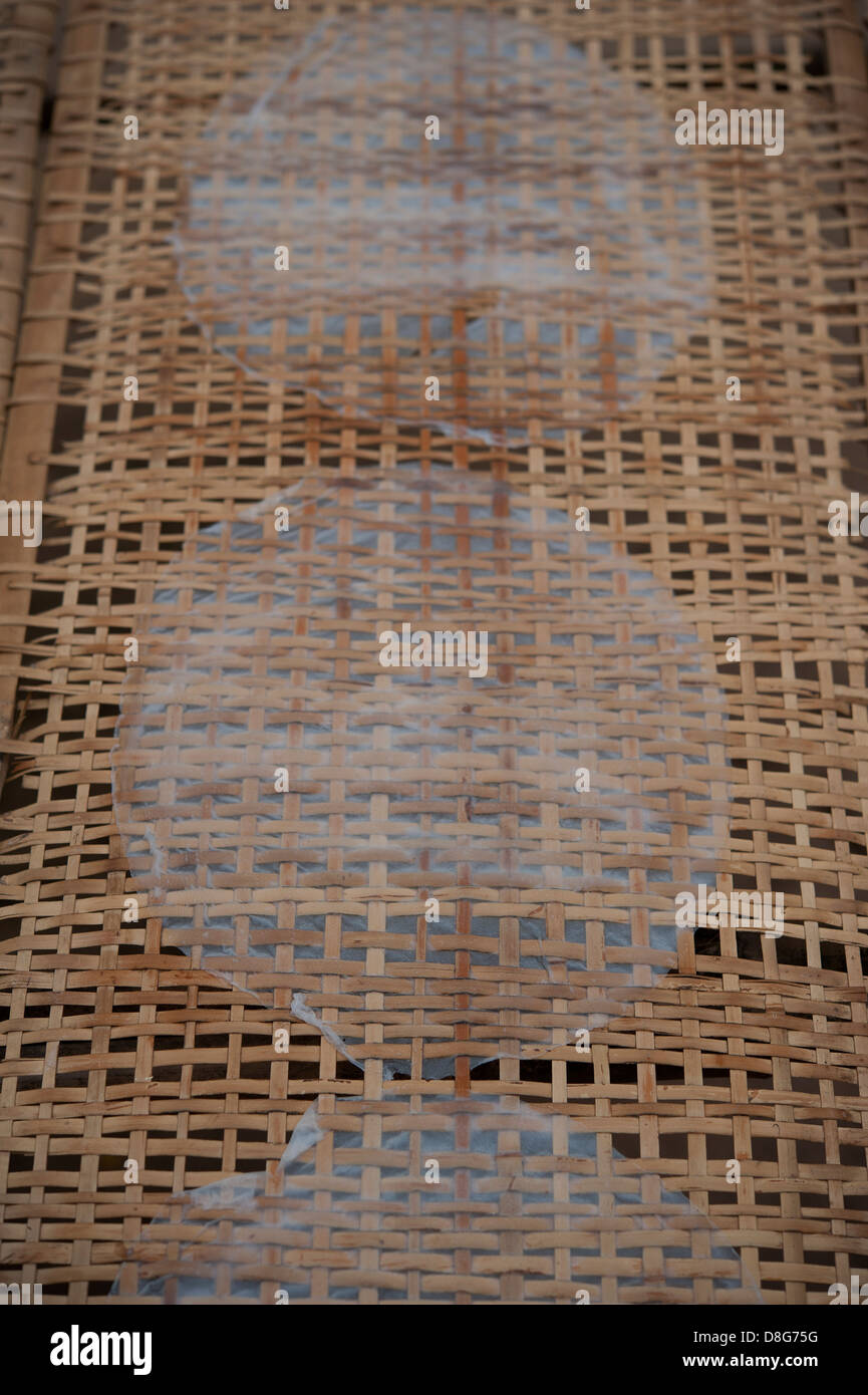 Vietnam drying rice paper hi-res stock photography and images - Alamy