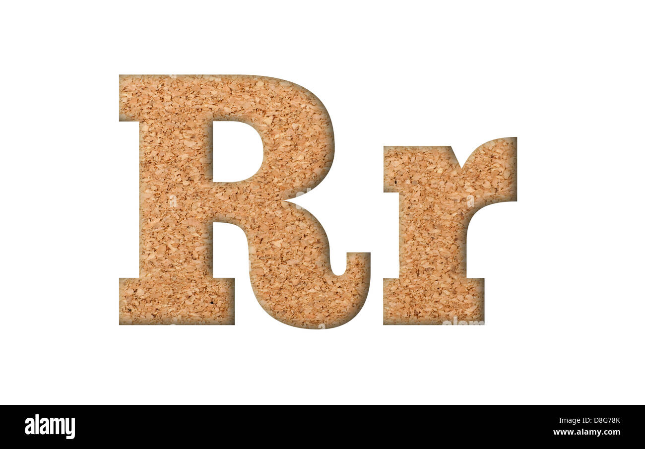 The concept of one letter Stock Photo - Alamy