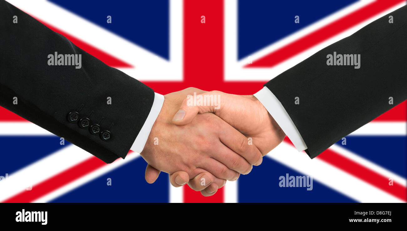 The British flag Stock Photo - Alamy