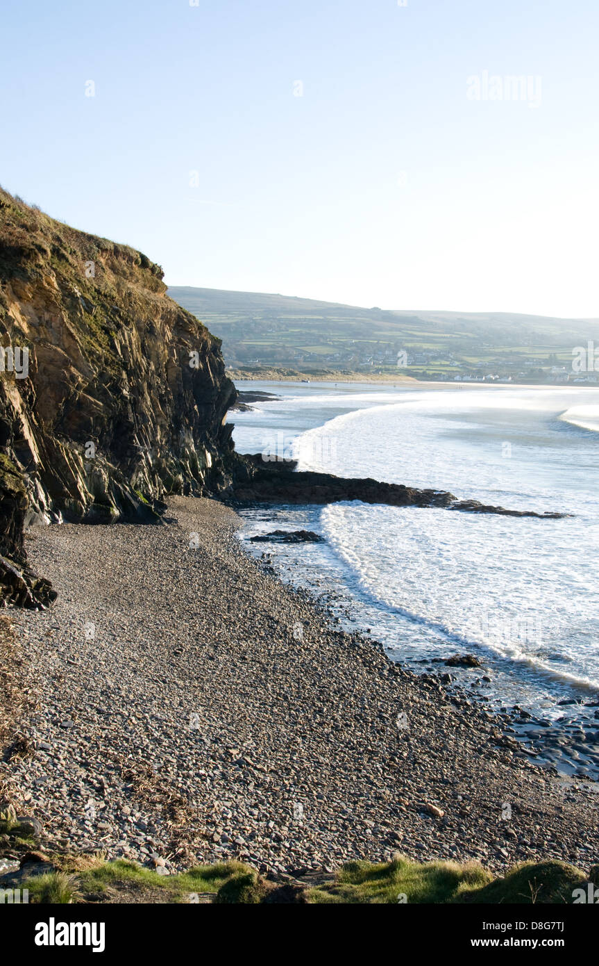 Welsh Coastal Path, Newport Beach, Pembrokeshire Stock Photo - Alamy