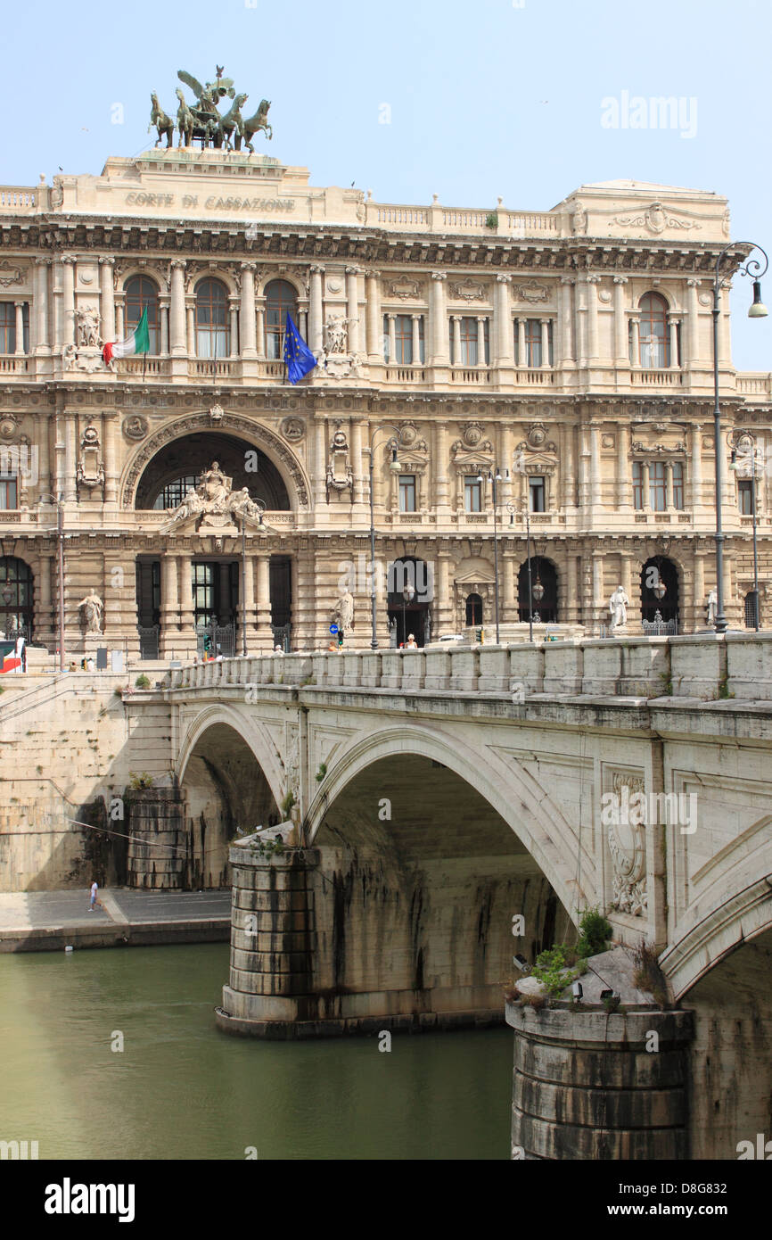 Courthouse Palace in Rome, Italy Stock Photo - Alamy