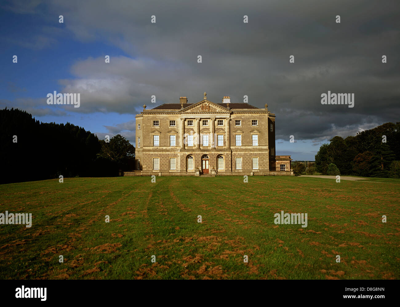 Castle Ward House, 18thC mansion, Co Down, Northern Ireland Stock Photo ...