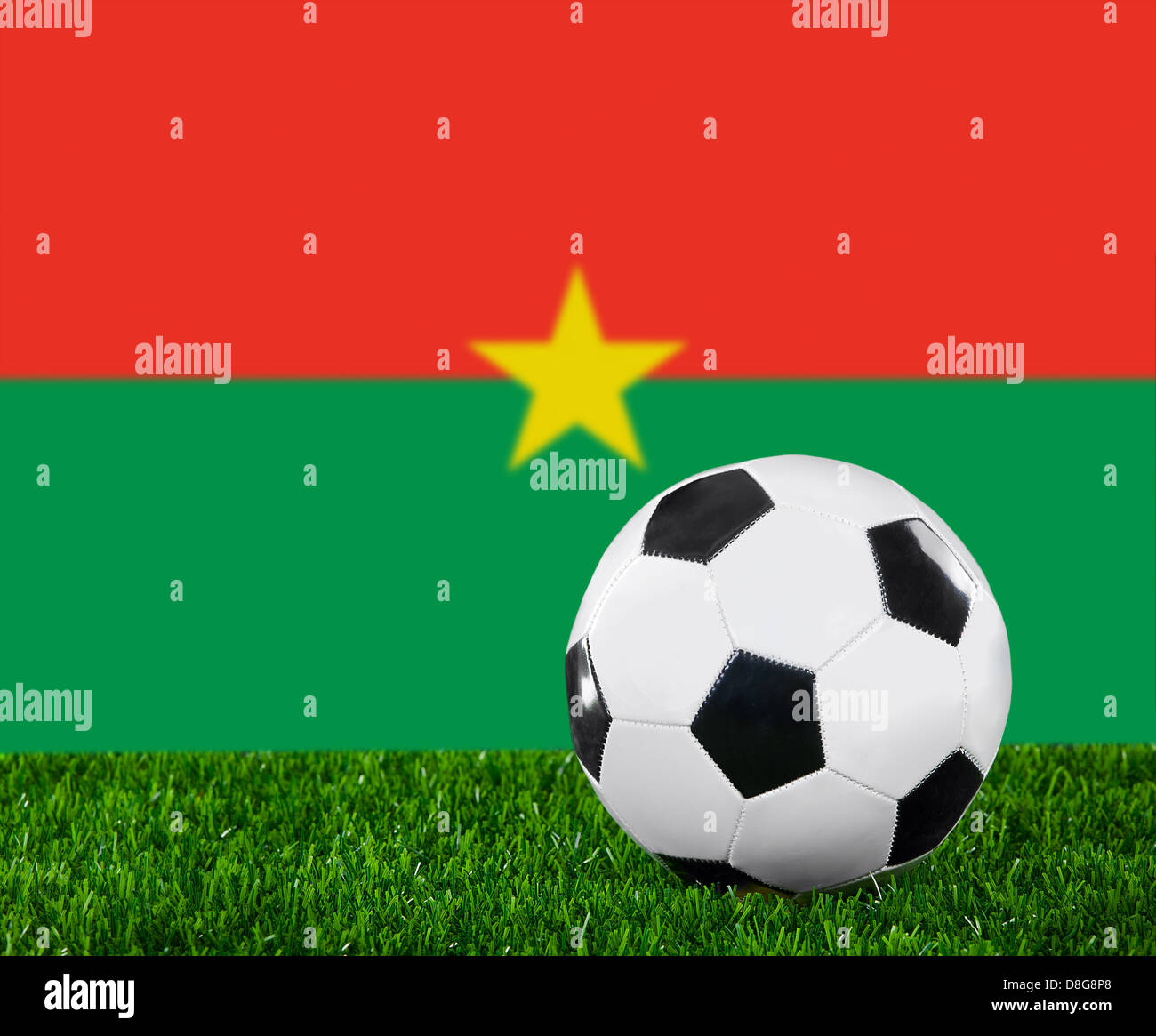 The Burkina Faso flag Stock Photo - Alamy