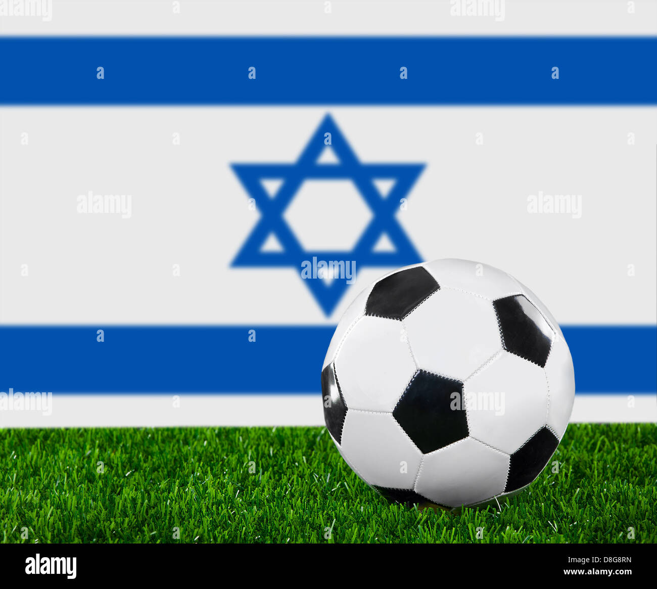 The Israeli flag Stock Photo - Alamy